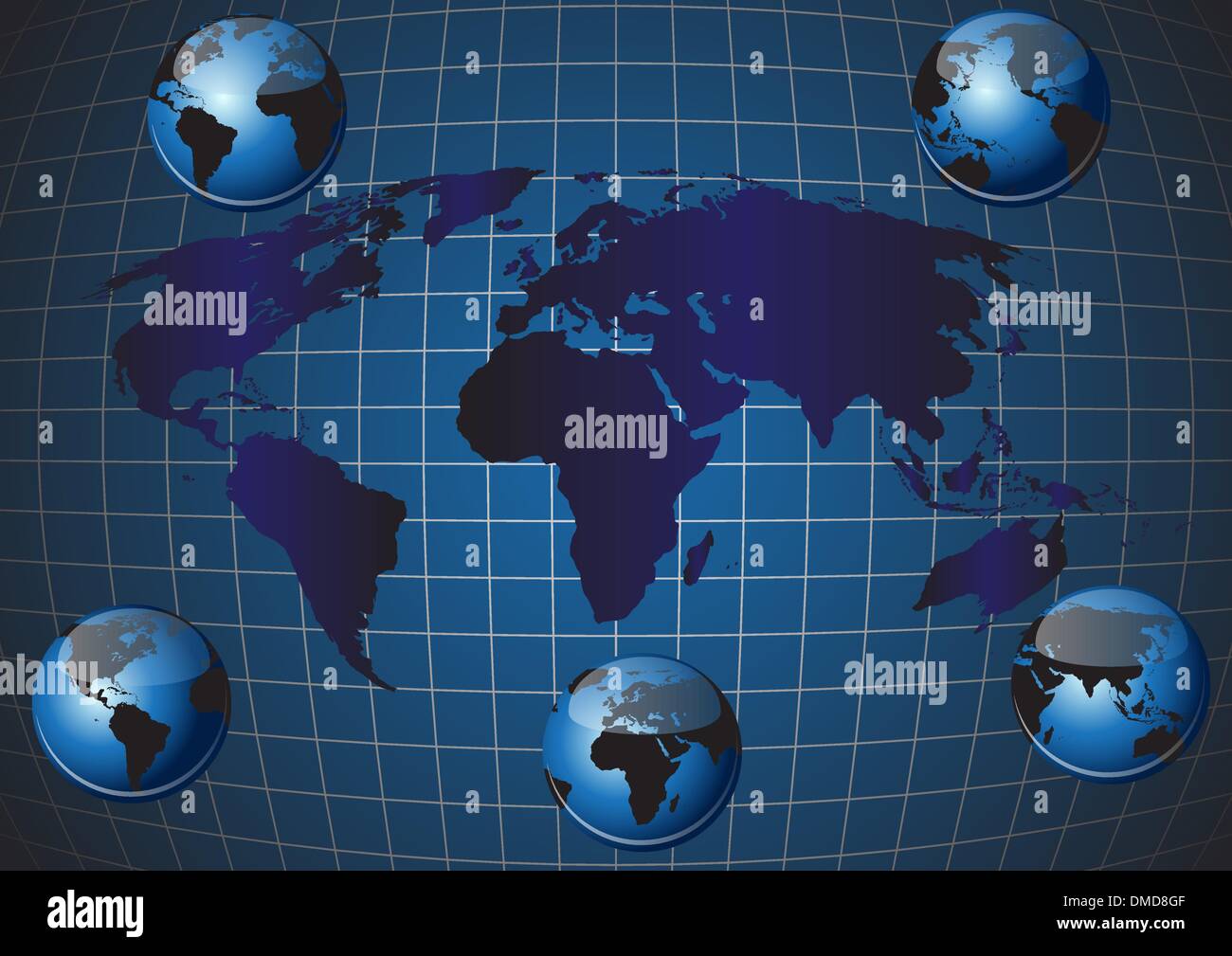 Map britain globe Stock Vector Images - Alamy