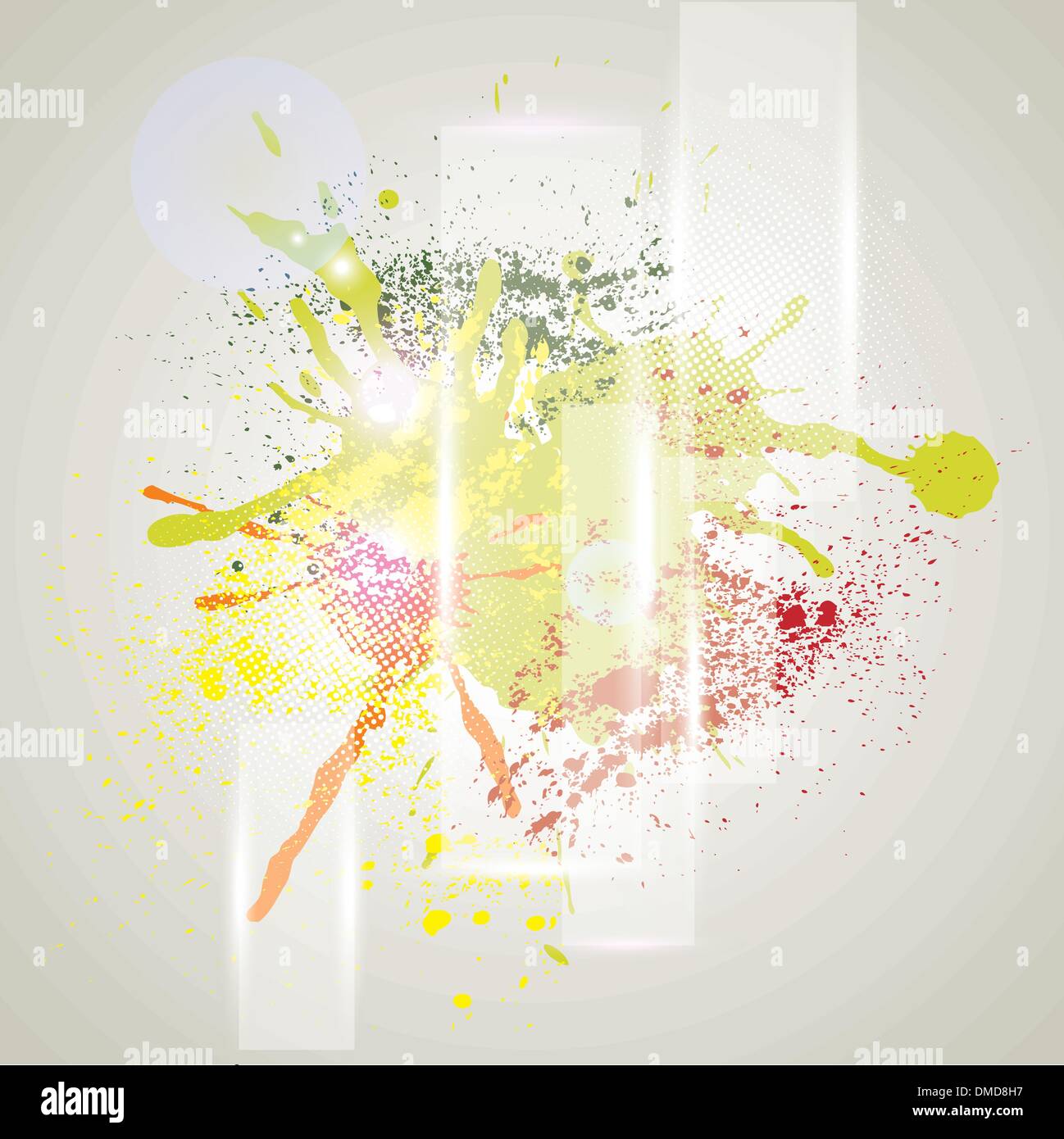Bright color paint Stock Vector Images - Alamy
