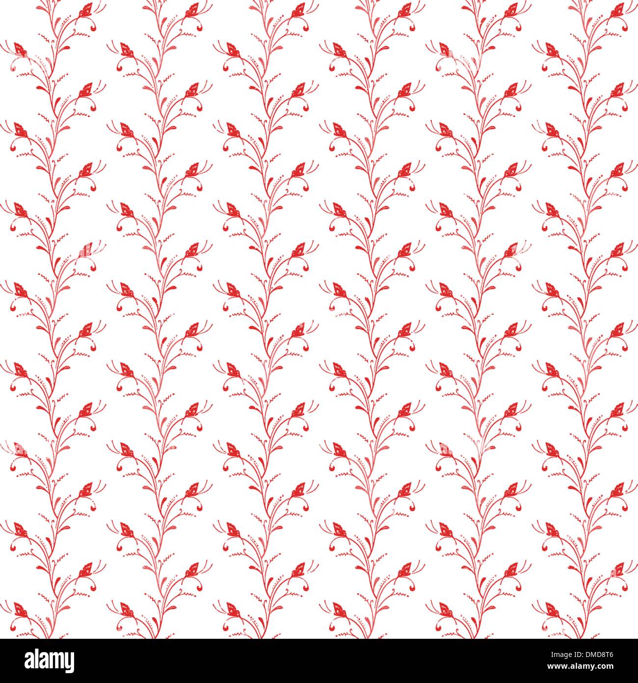 Black red pattern dress Stock Vector Images - Alamy