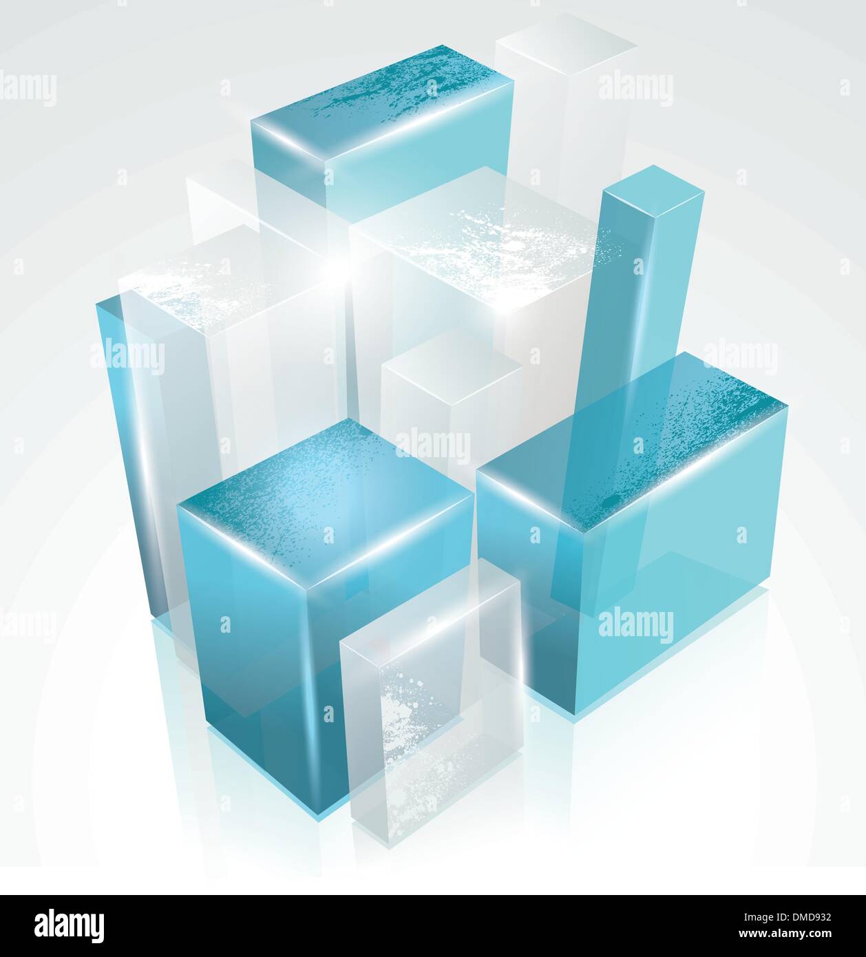 3D glass rectangles abstract background Stock Vector Image & Art - Alamy