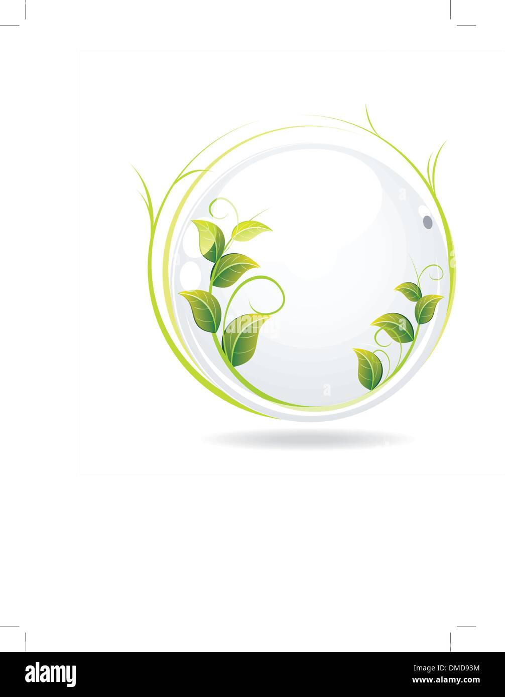 Glossy leaves Cut Out Stock Images & Pictures - Alamy