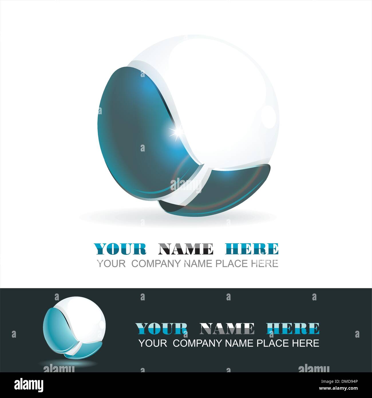 Abstract 3d sphere design Stock Vector Images - Alamy