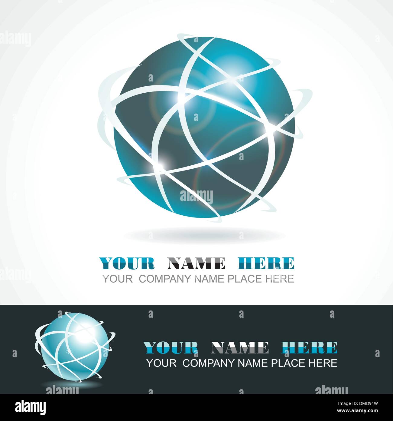 Abstract 3d sphere design Stock Vector Images - Alamy