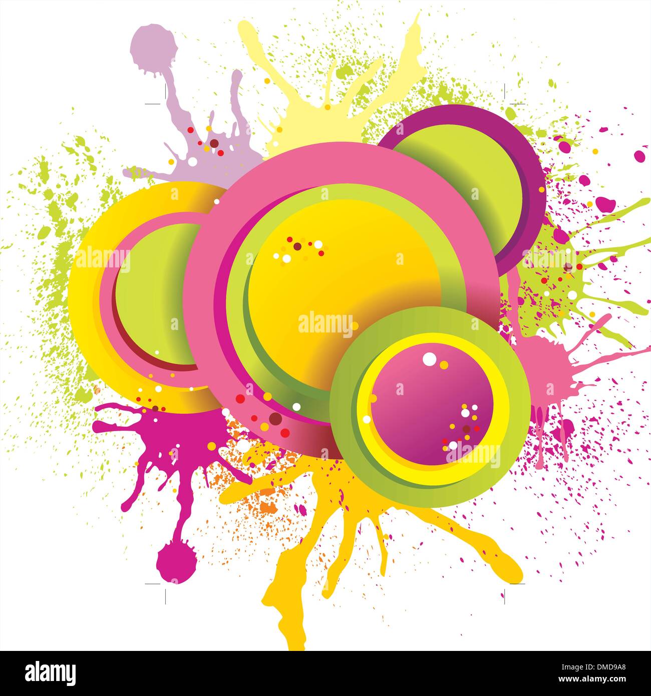 Colorful abstract splash design,vector illustration Stock Vector Image ...