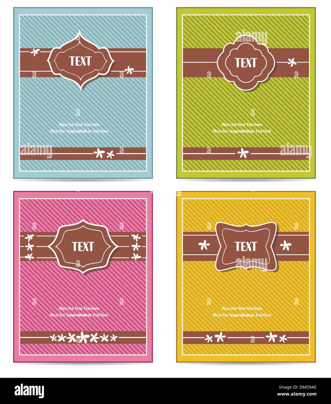 Set old paper book Cut Out Stock Images & Pictures - Alamy