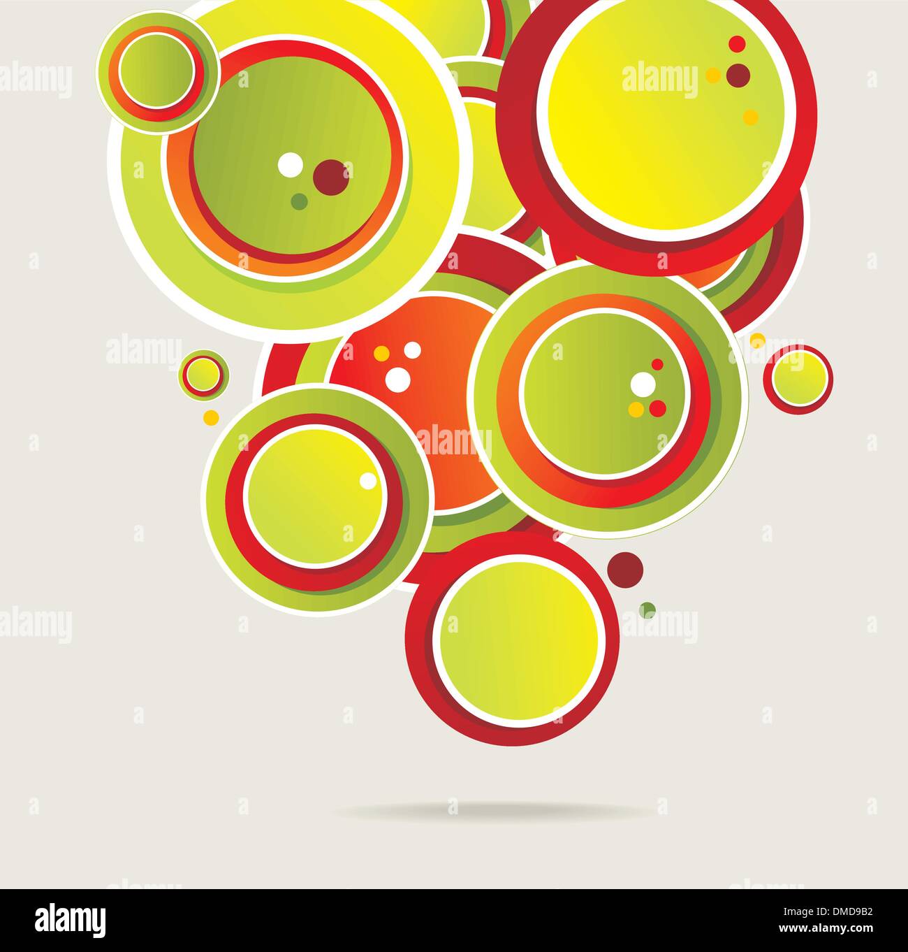 abstract background with color circles Stock Vector Image & Art - Alamy