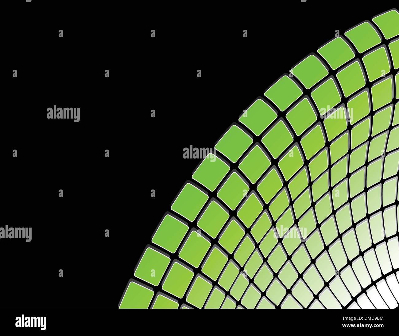 Green black perspective technology Stock Vector Images - Alamy