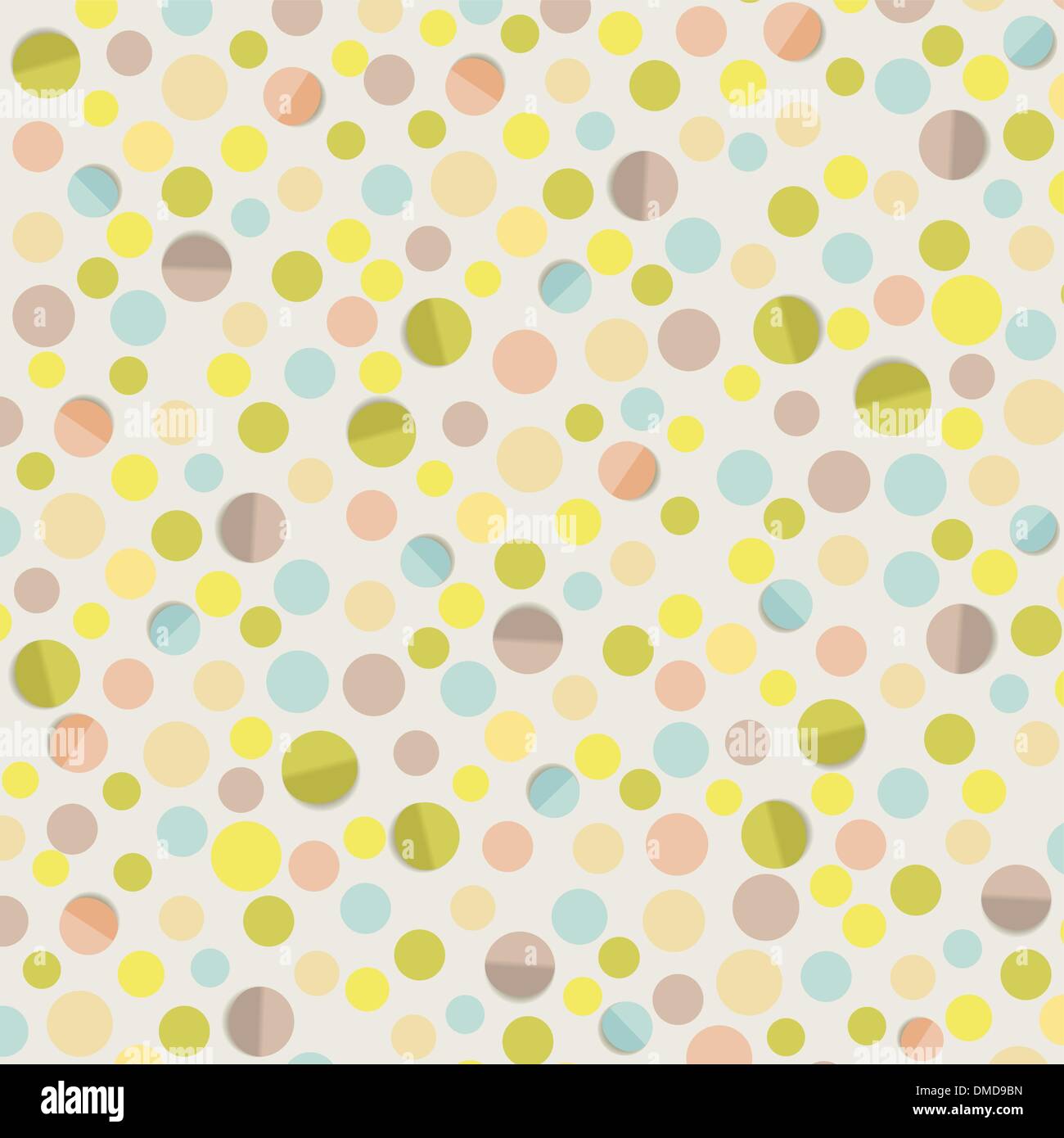 retro circle pattern background Stock Vector Image & Art - Alamy