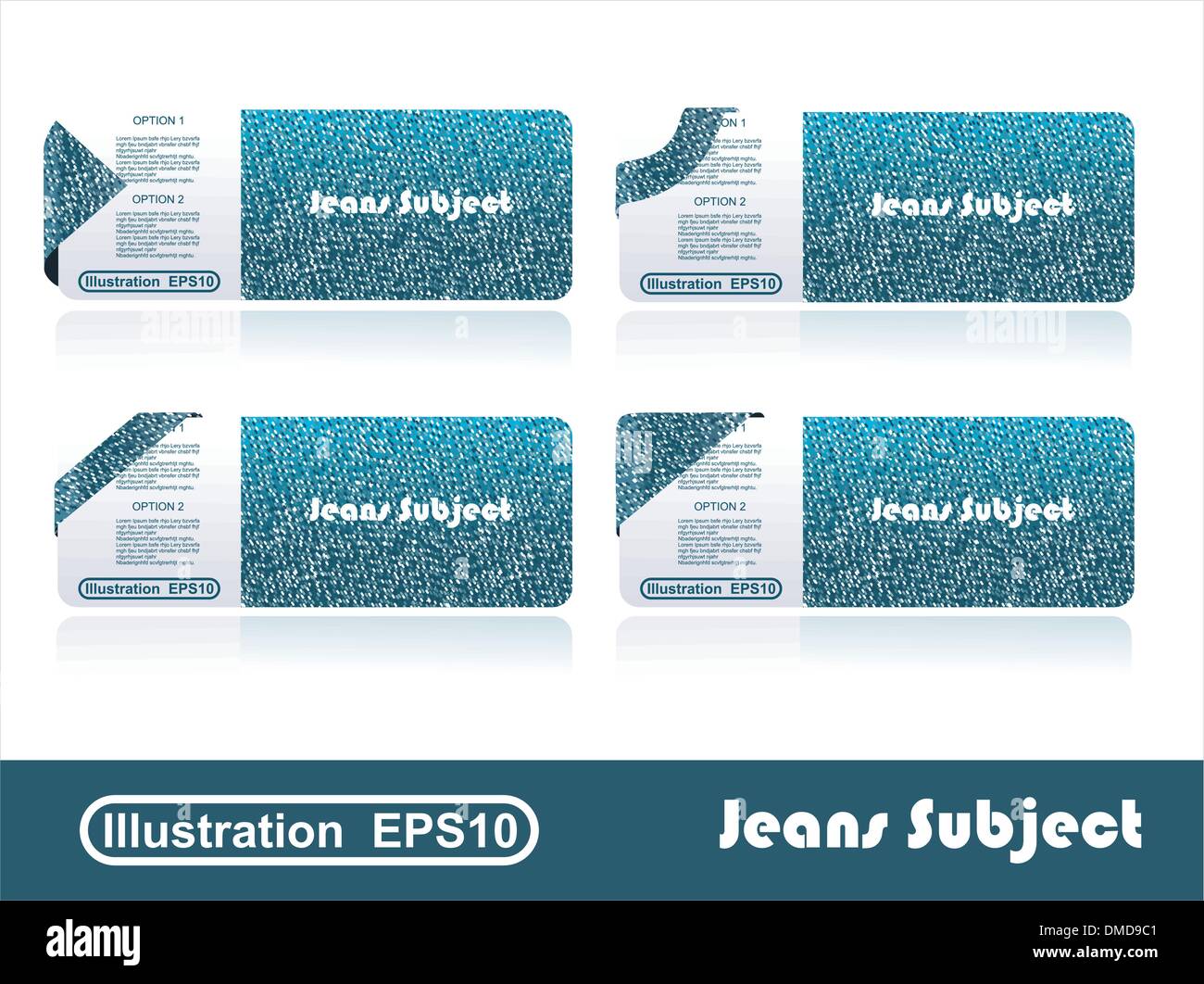 Sale jeans banners Stock Vector Image & Art - Alamy