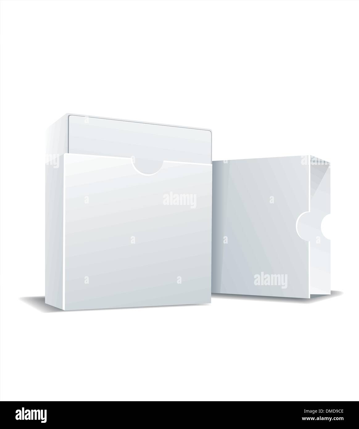 Package white box , vector illustration Stock Vector Image & Art - Alamy