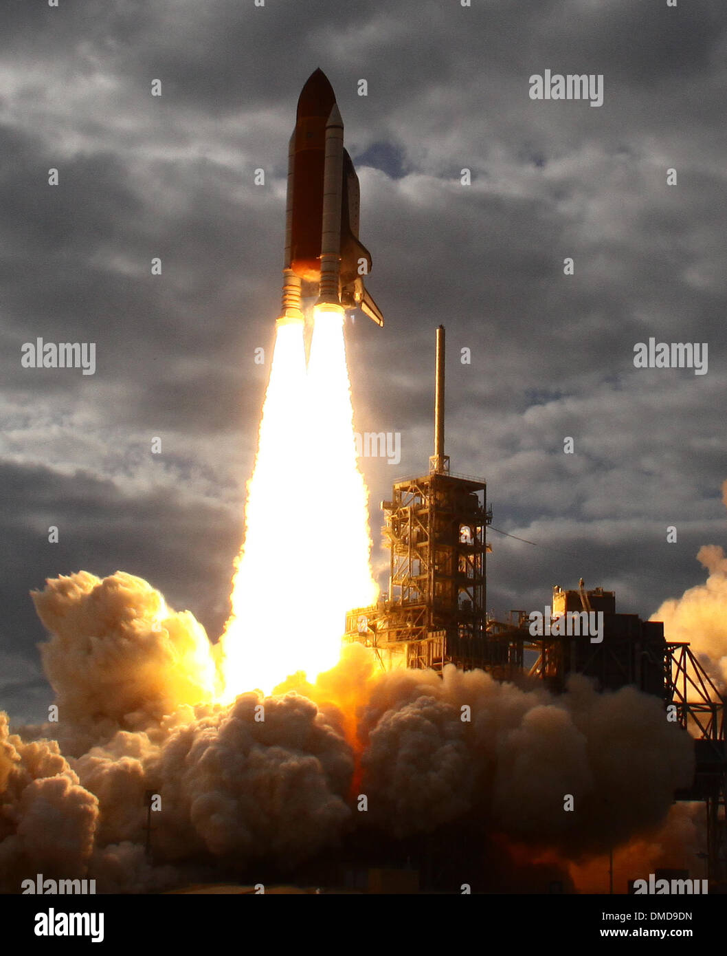 Dec 13, 2013. Kennedy Space Center FL- USA. Space shuttle Endeavour ...