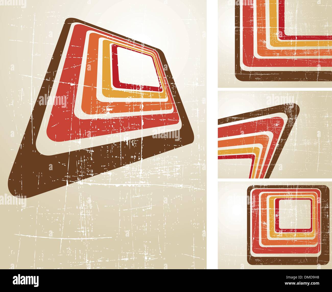 the vector retro grunge background Stock Vector Image & Art - Alamy