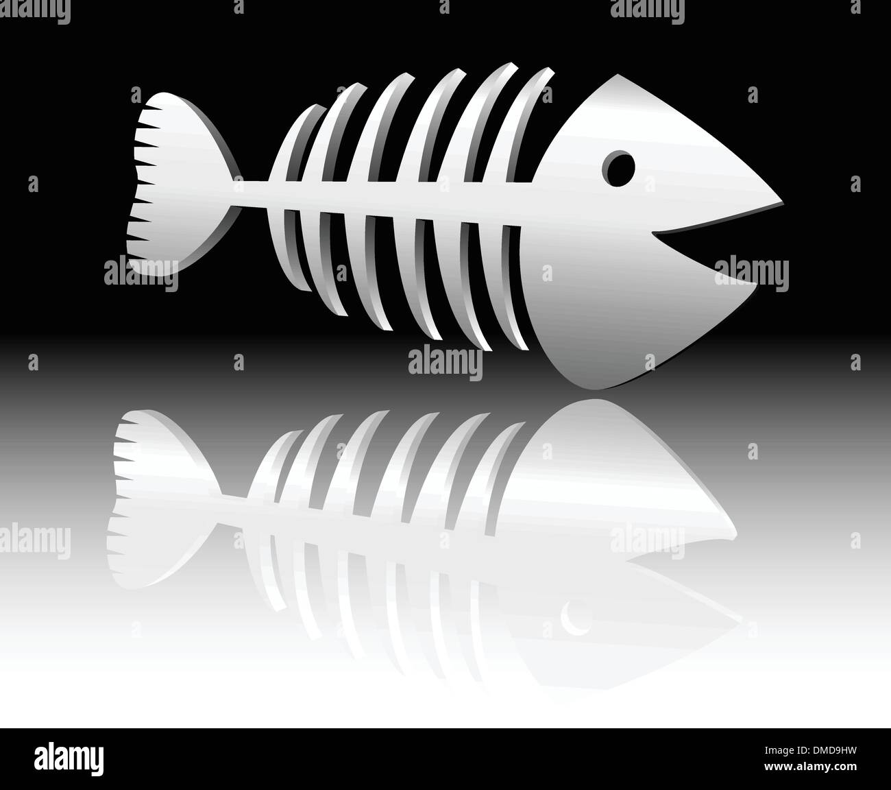 Fish skeleton hi-res stock photography and images - Alamy