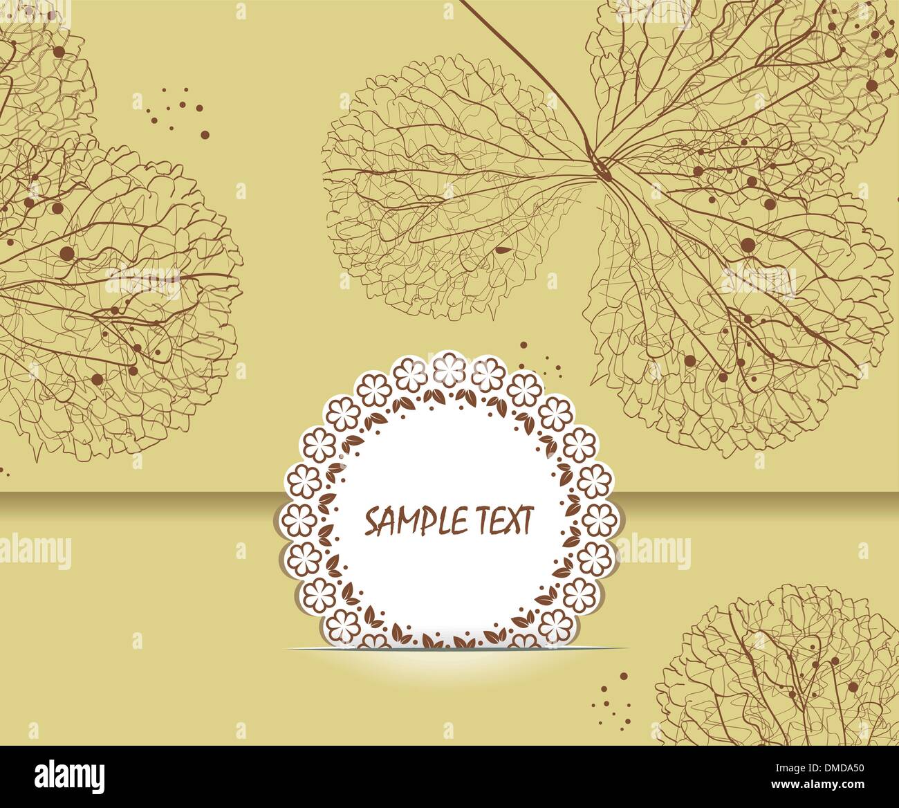 Beautiful close up vintage Stock Vector Images - Alamy