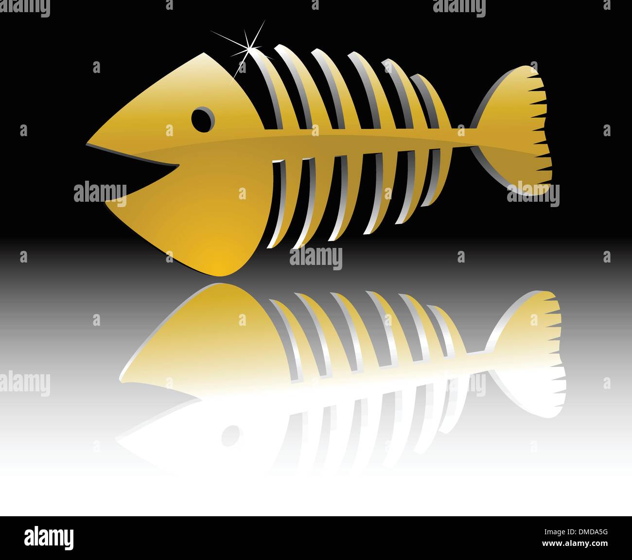 Fish skeleton hi-res stock photography and images - Alamy