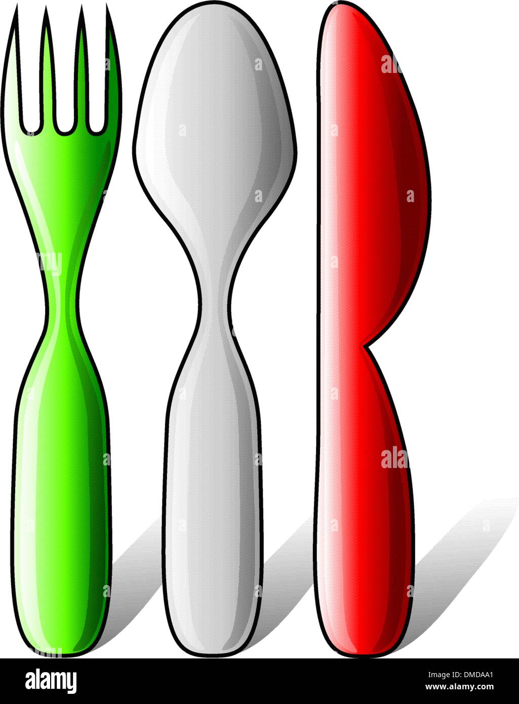 Italian cuisine menu italy Stock Vector Images - Alamy