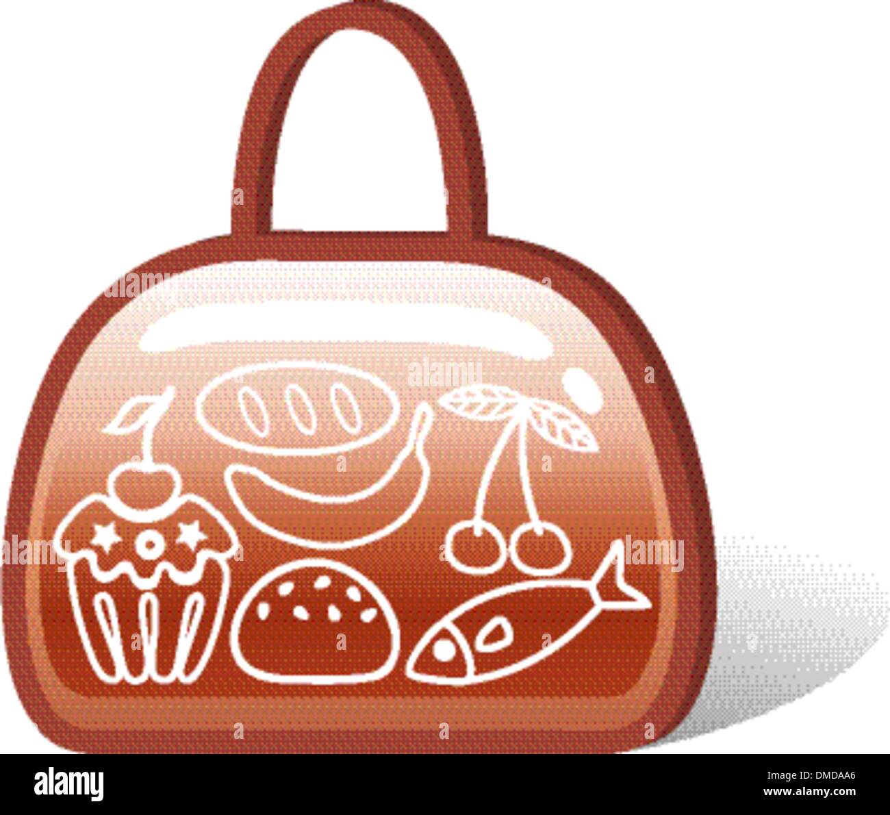 bag of food Stock Vector Image & Art - Alamy