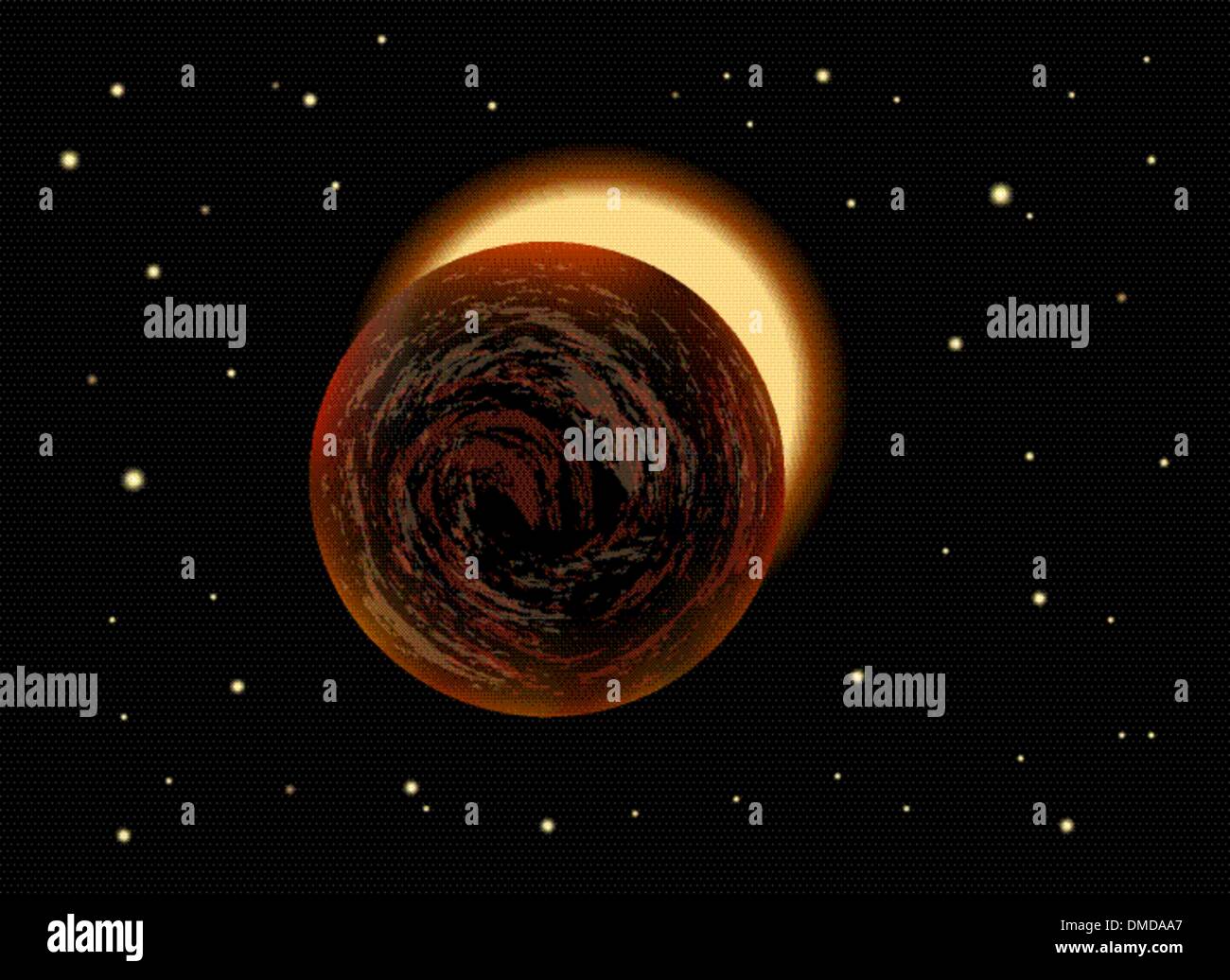 Earth sun moon Stock Vector Images - Alamy