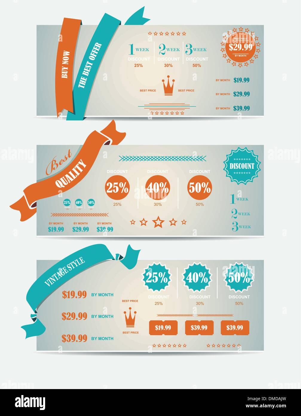 Price table vintage Stock Vector Image & Art - Alamy