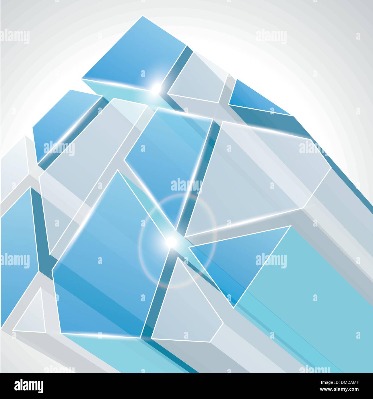 Glass polygon hi-res stock photography and images - Alamy