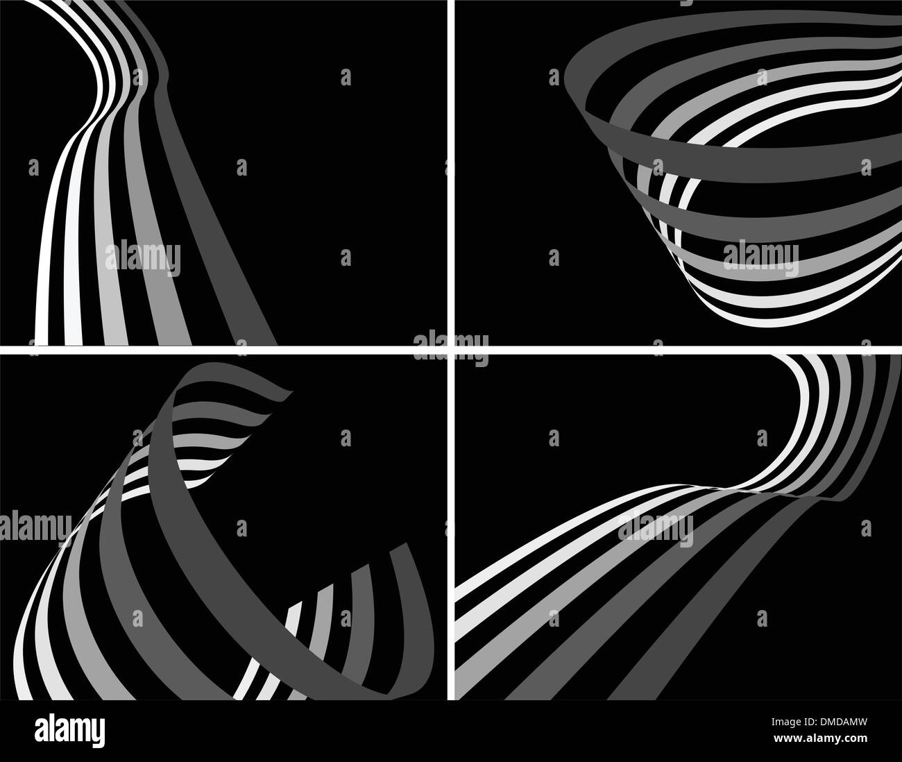 the black and white vector abstract background Stock Vector Image & Art ...
