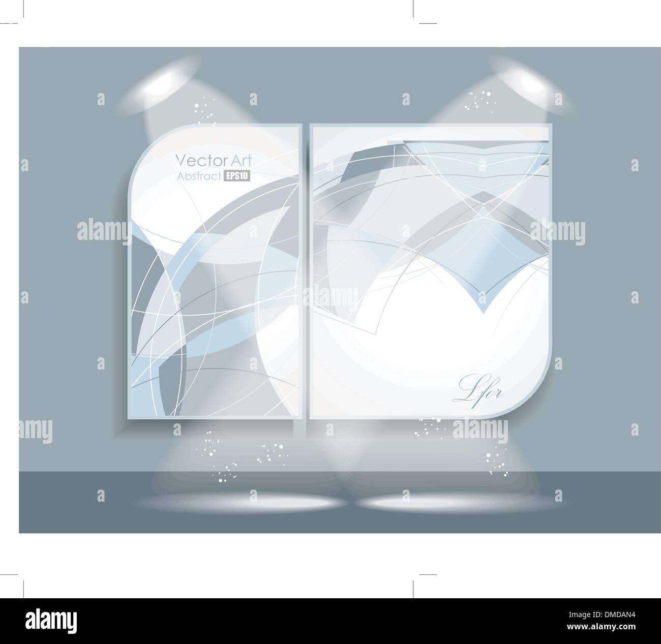 Museum exhibition interior Stock Vector Images - Alamy