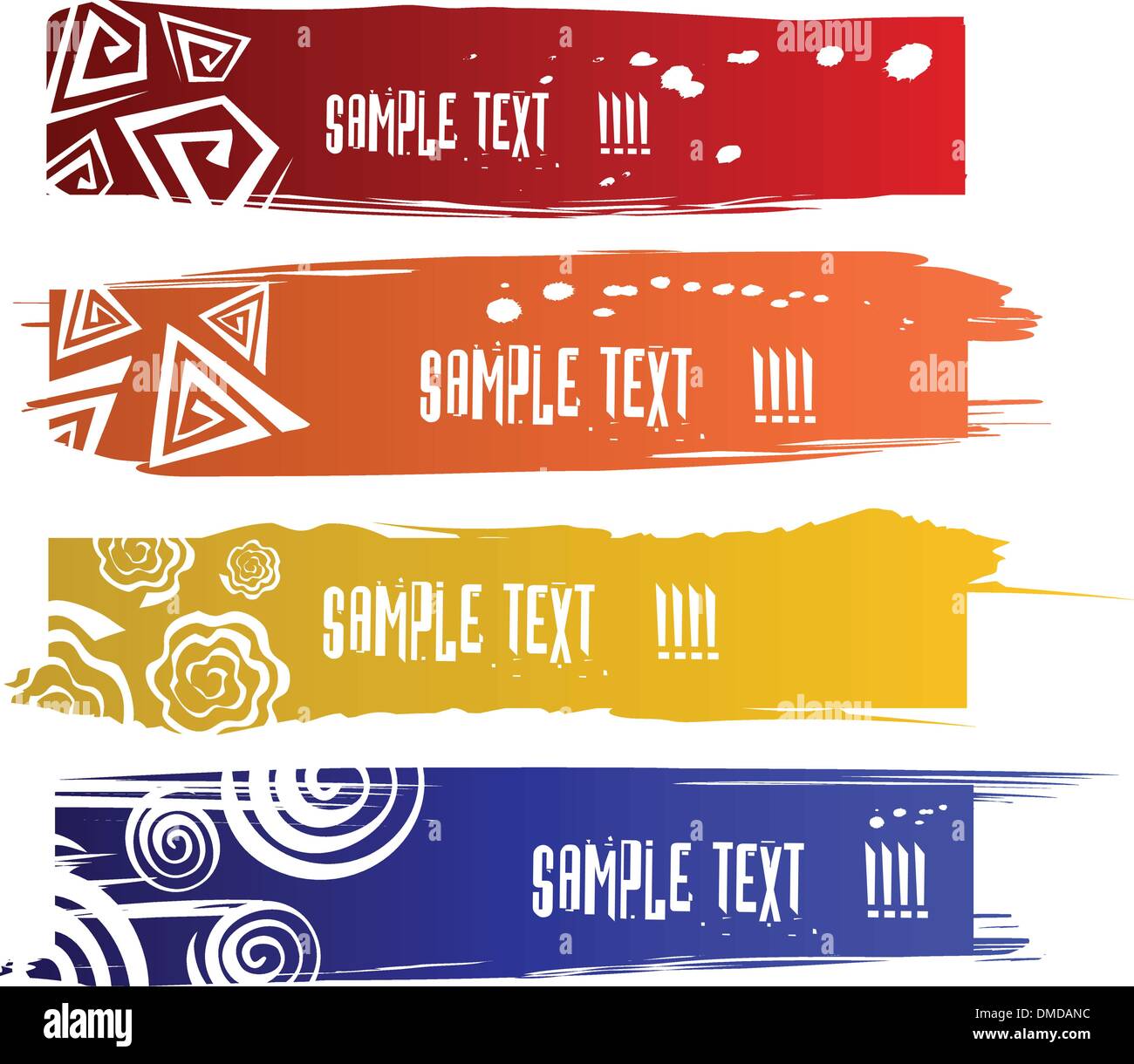 vector color banners set Stock Vector Image & Art - Alamy