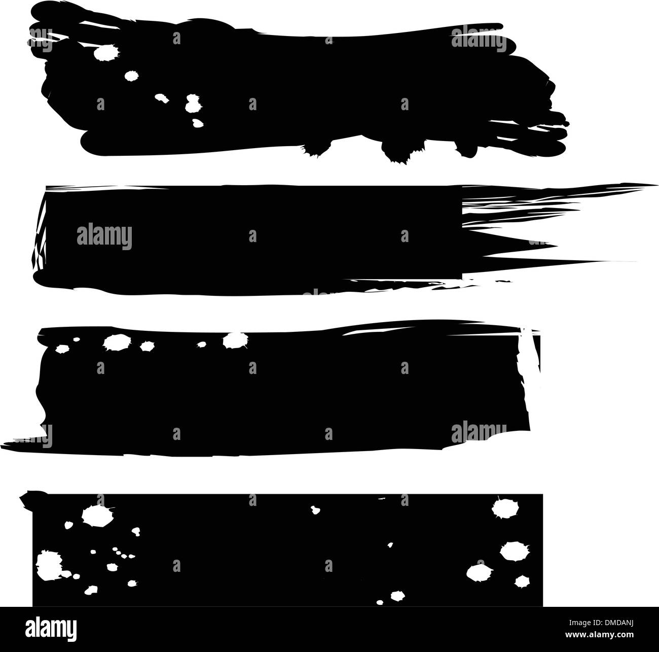 vector black banners set Stock Vector Image & Art - Alamy