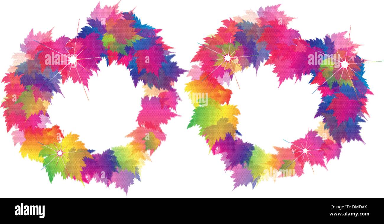 Symbol maple leaf from Stock Vector Images - Alamy