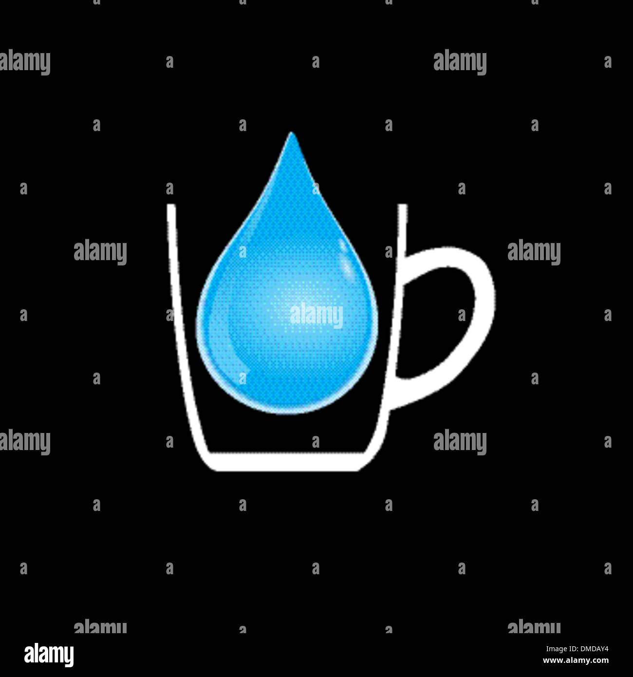 Symbol of water Stock Vector Image & Art - Alamy