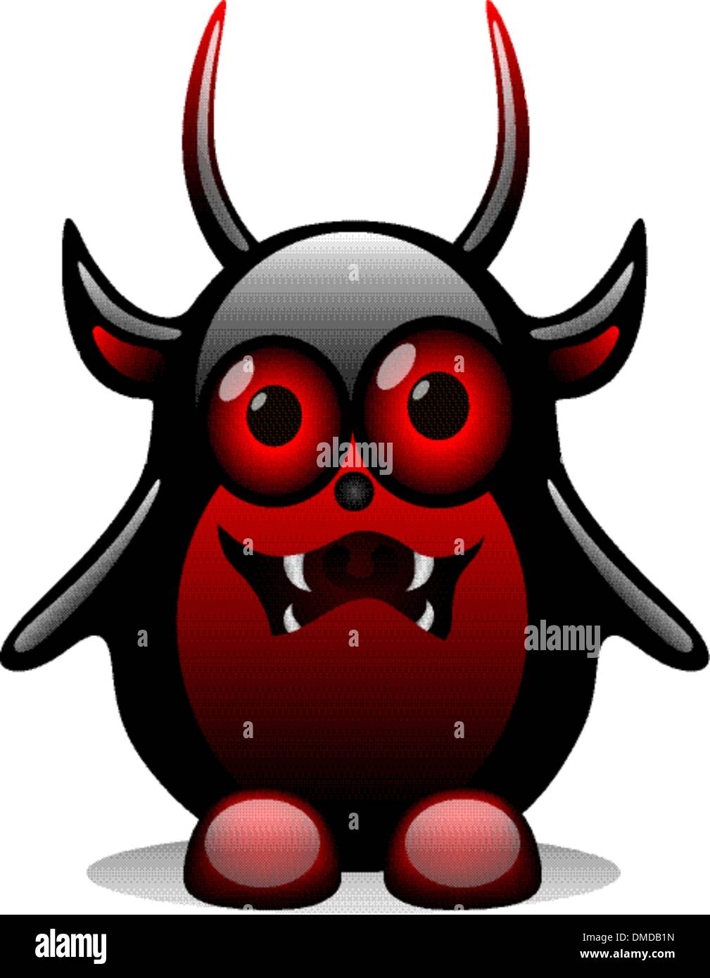 Devil shadow Stock Vector Images - Alamy