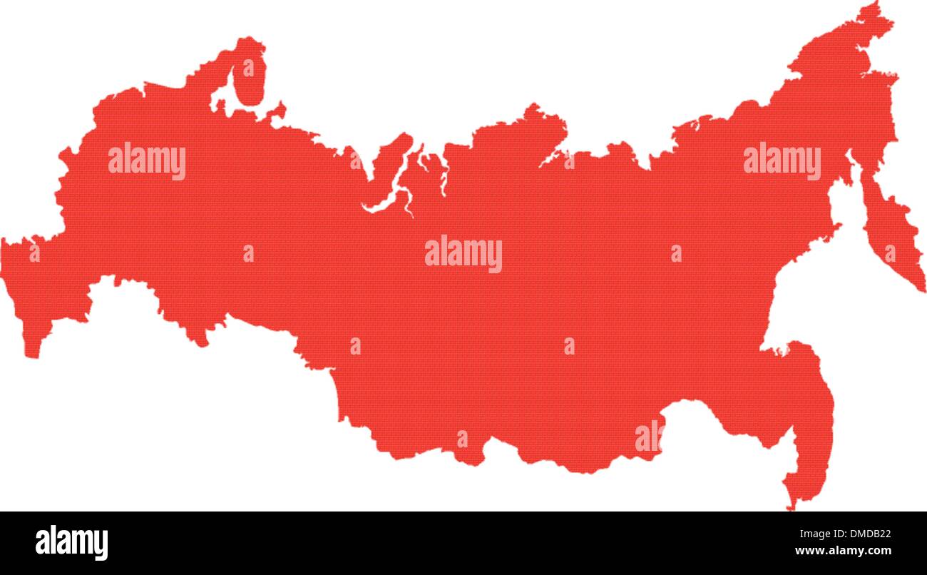 Vector map of Russia Stock Vector Image & Art - Alamy