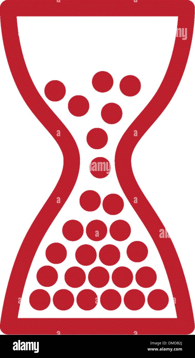 Hour glass vector vectors hi-res stock photography and images - Alamy