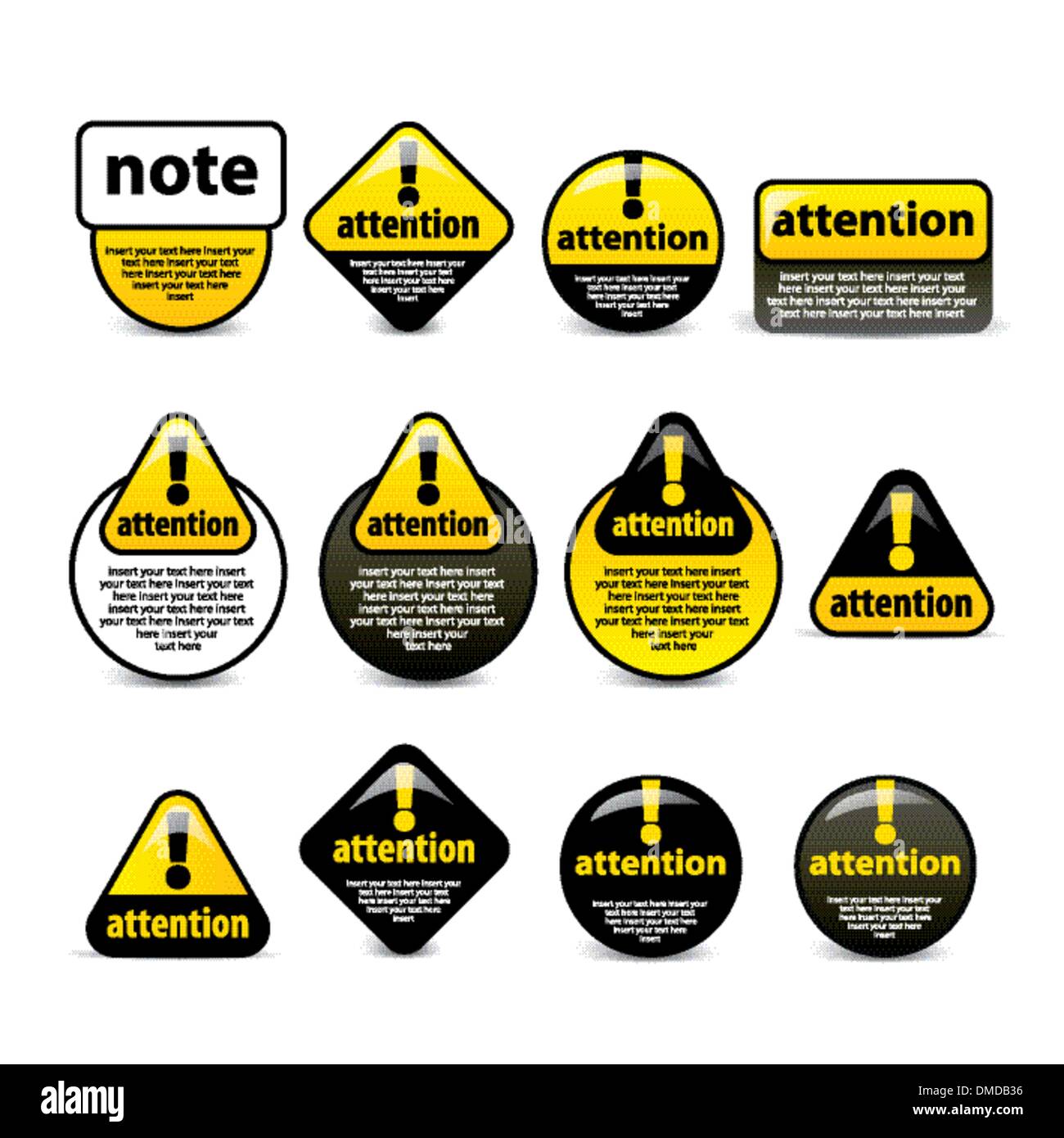 Innovation symbol collection Cut Out Stock Images & Pictures - Alamy