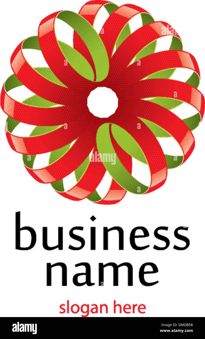 vector flower belt sign Stock Vector Image & Art - Alamy