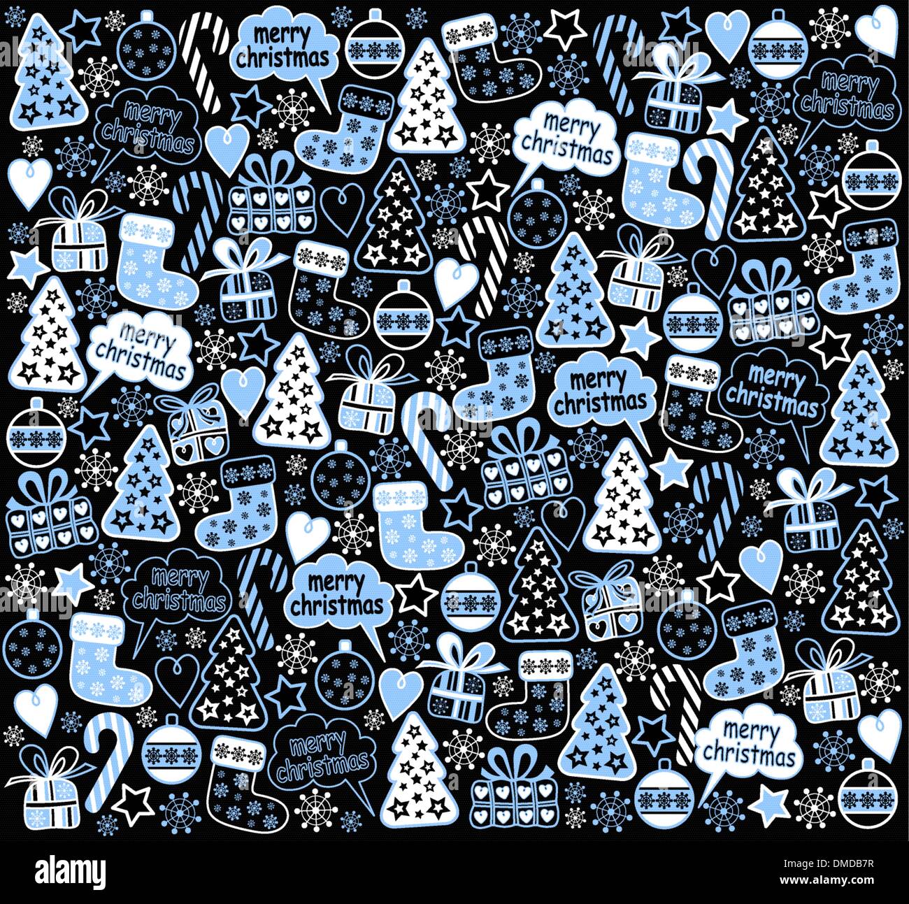 New year gifts black Stock Vector Images - Alamy