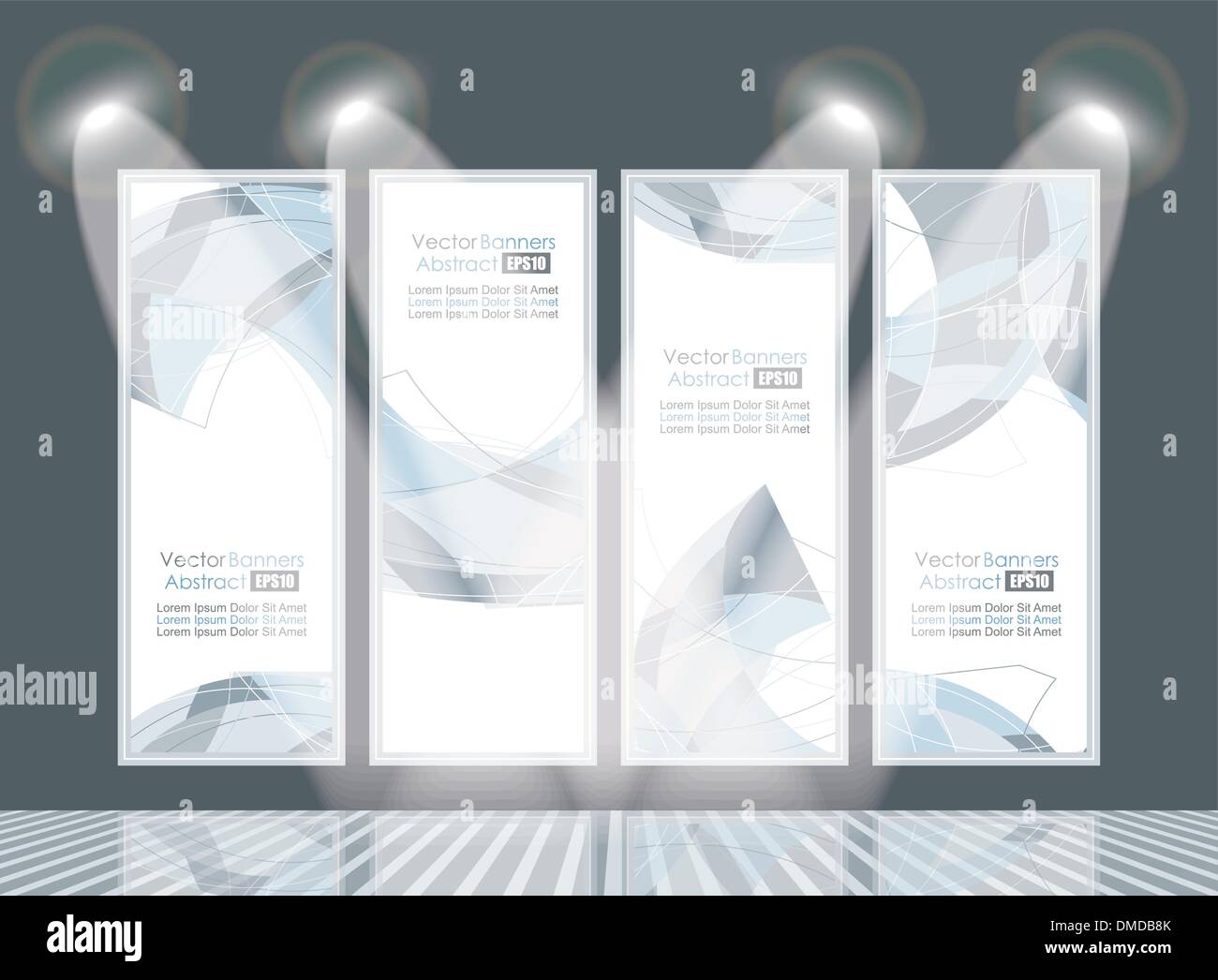 Interior of exhibition gallery Stock Vector Images - Alamy