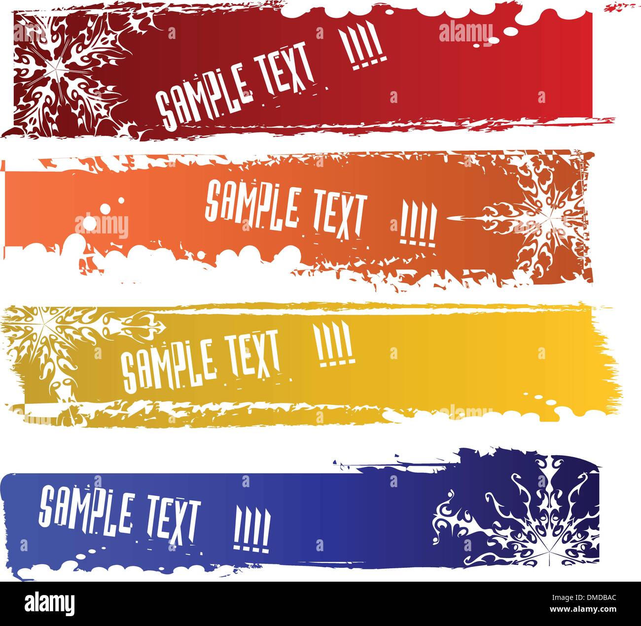 vector color banners set Stock Vector Image & Art - Alamy