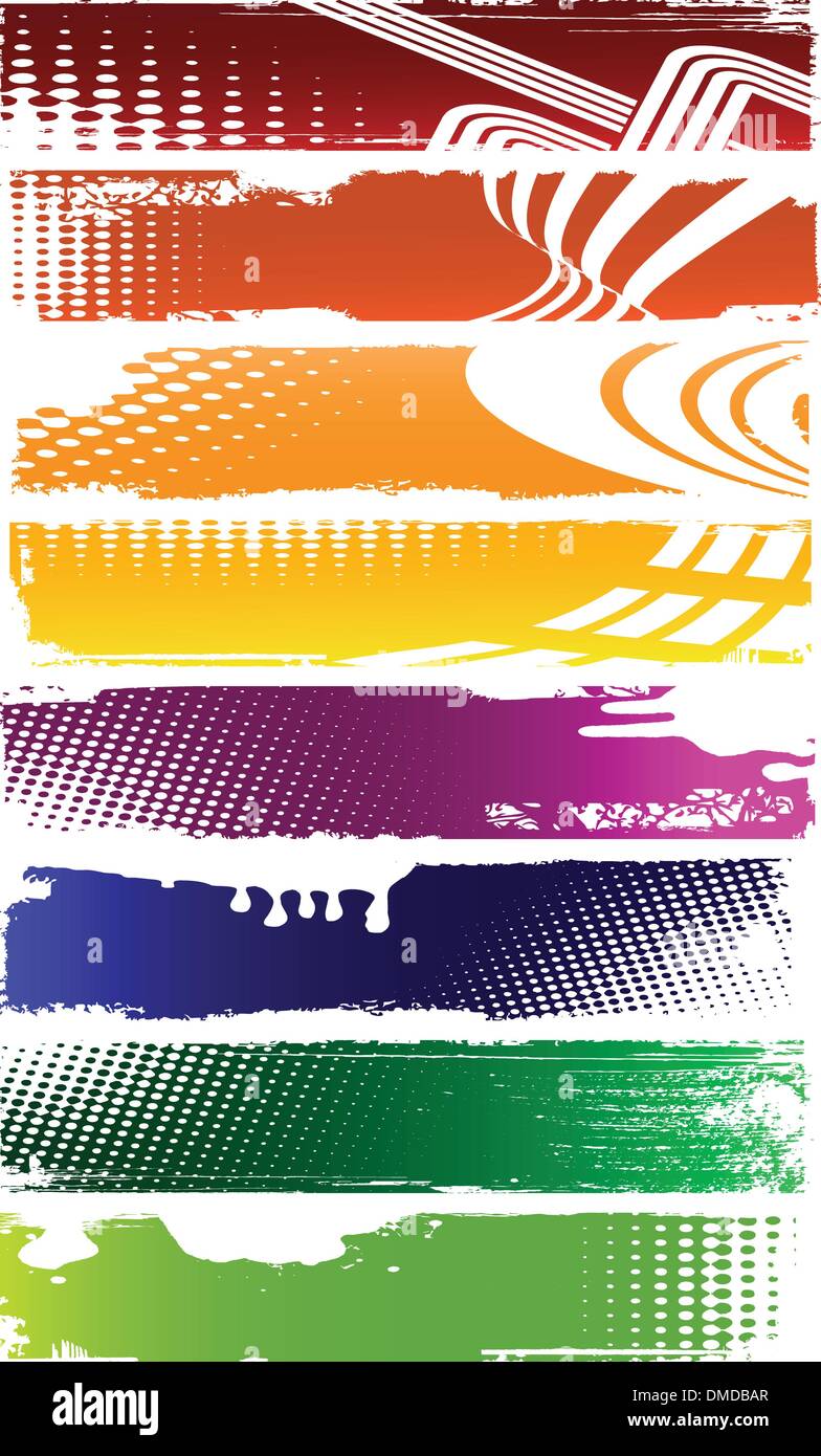 Banners set place text Stock Vector Images - Alamy