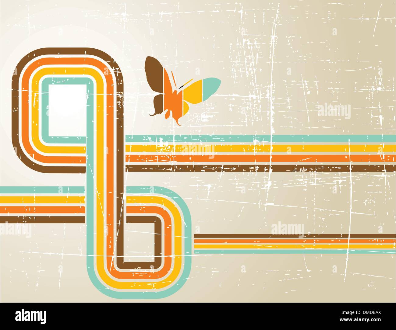 the vector retro grunge background Stock Vector Image & Art - Alamy