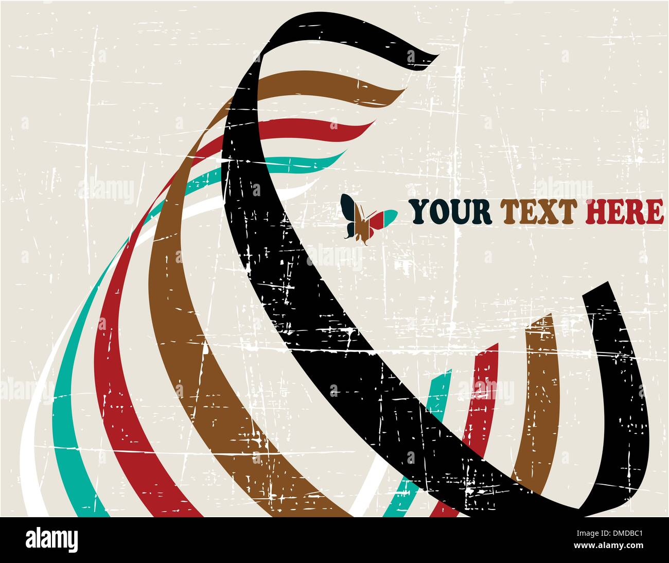the vector retro grunge background Stock Vector Image & Art - Alamy
