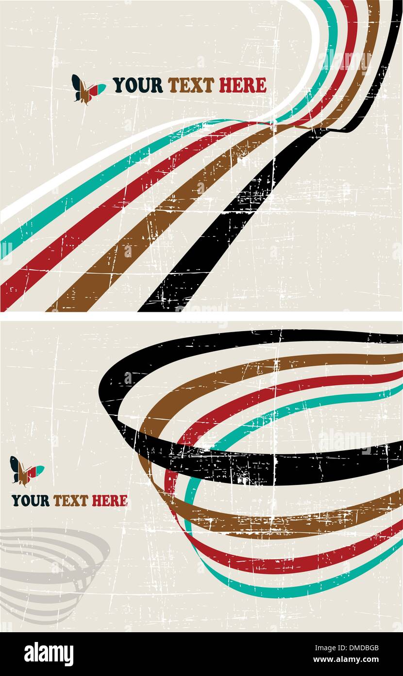 the vector retro grunge background Stock Vector Image & Art - Alamy