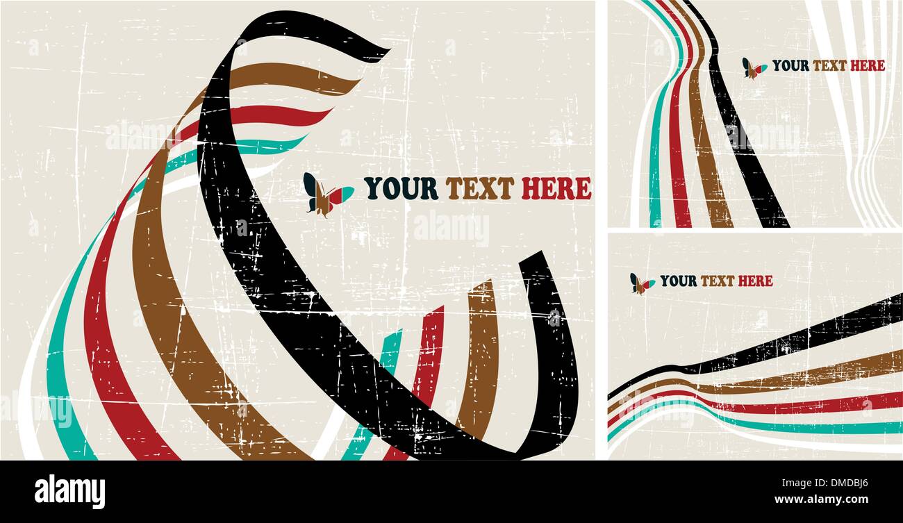 the vector retro grunge background Stock Vector Image & Art - Alamy