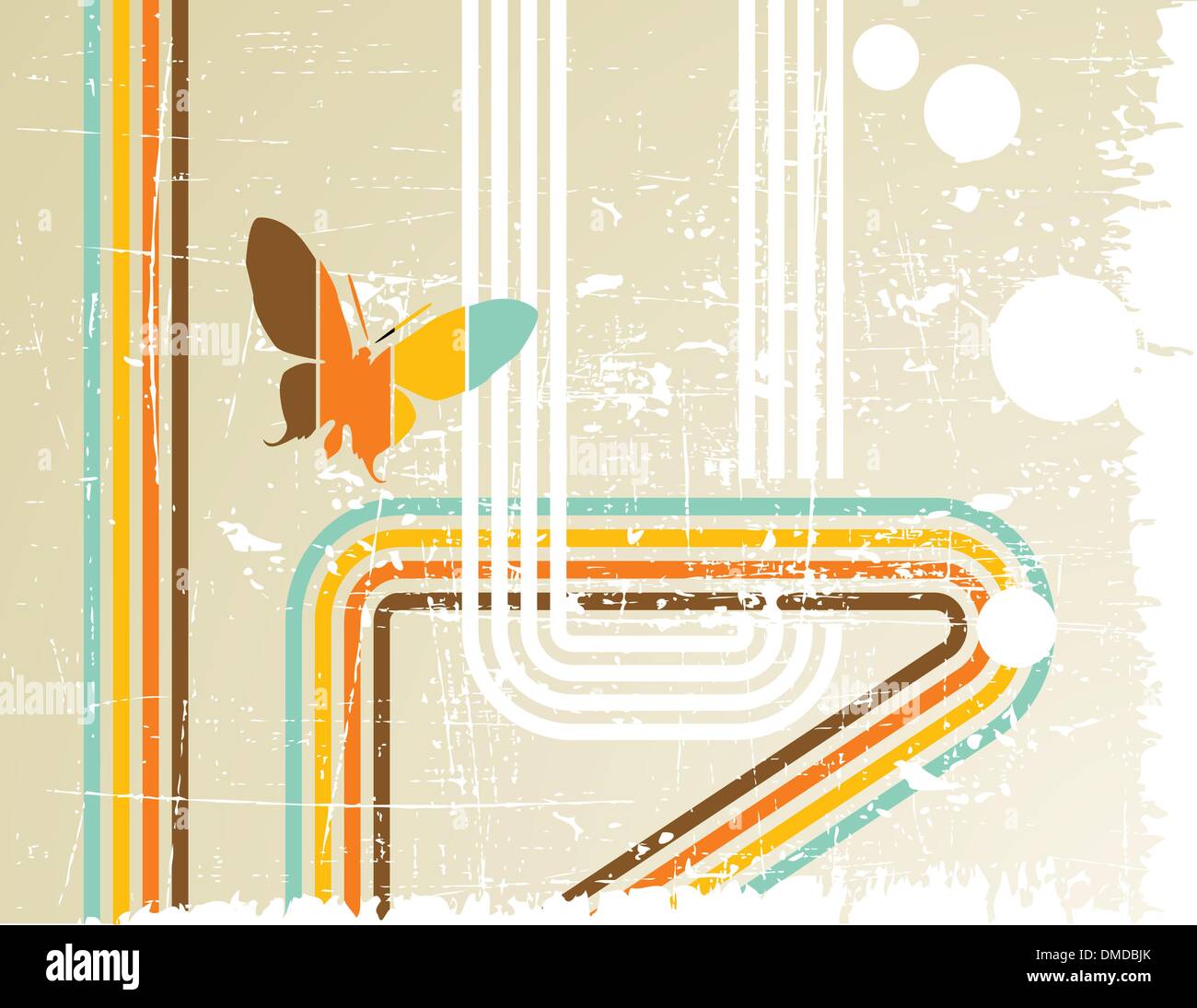 the vector retro grunge background Stock Vector Image & Art - Alamy