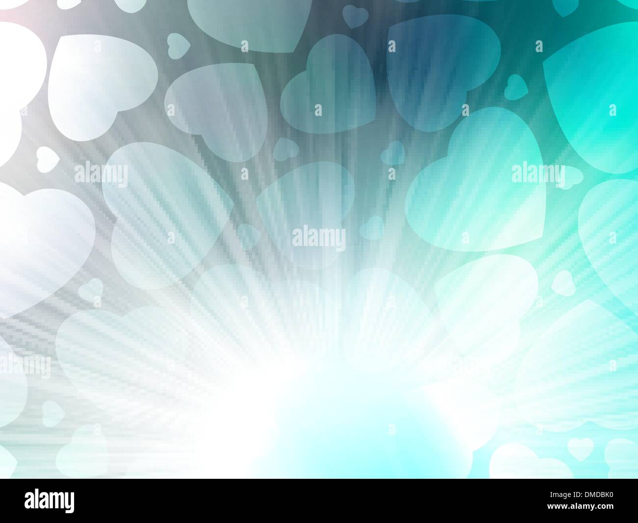 Pattern 3d pink hearts Stock Vector Images - Alamy