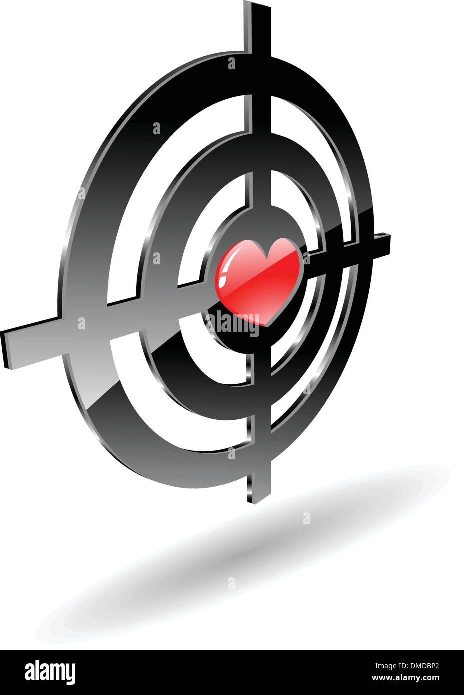 the abstract vector target Stock Vector Image & Art - Alamy