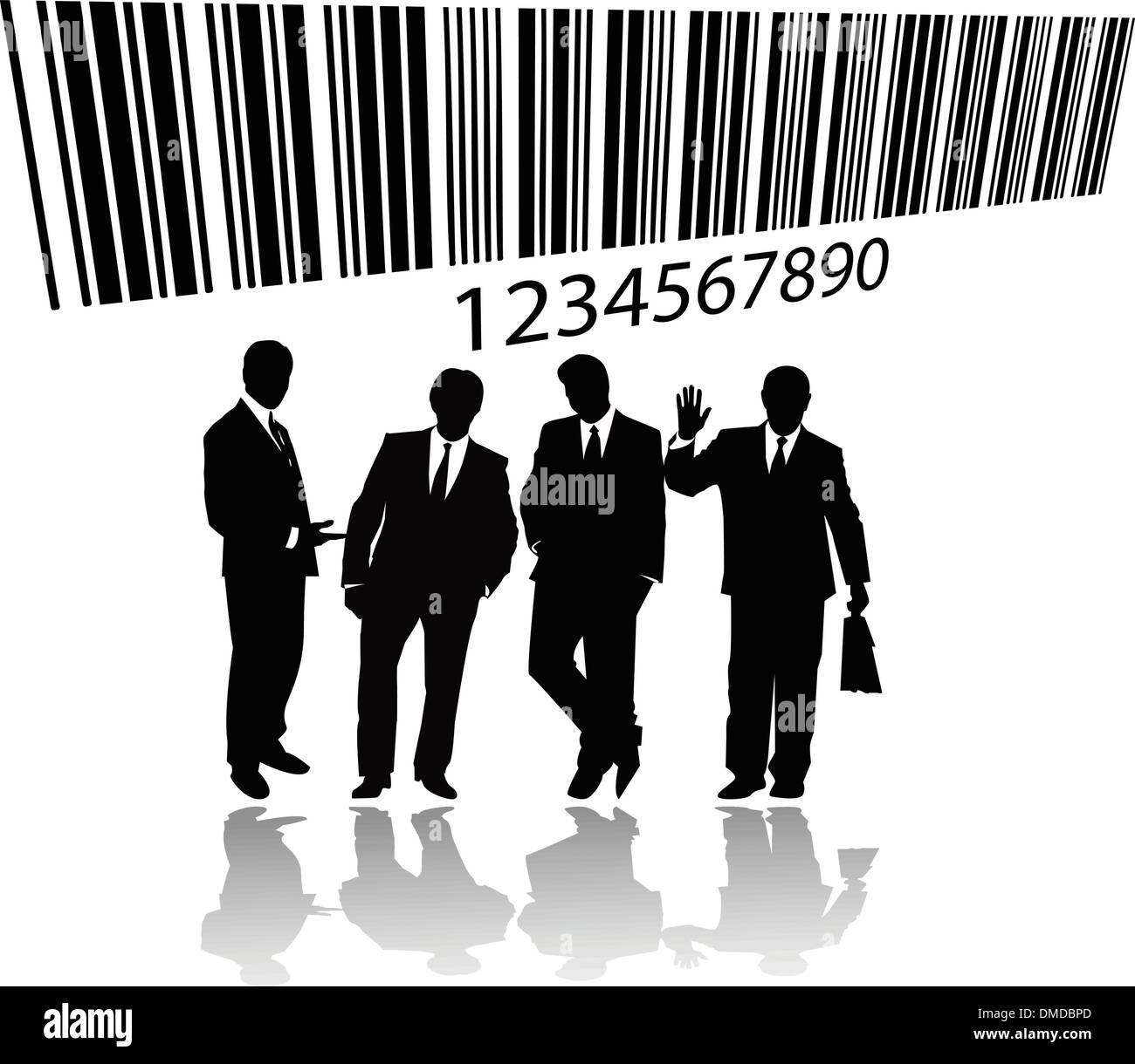 the vector business silhouette Stock Vector Image & Art - Alamy