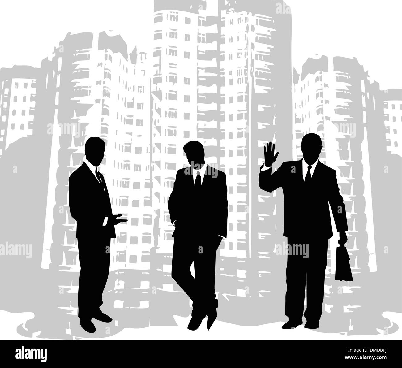 the vector business silhouette Stock Vector Image & Art - Alamy