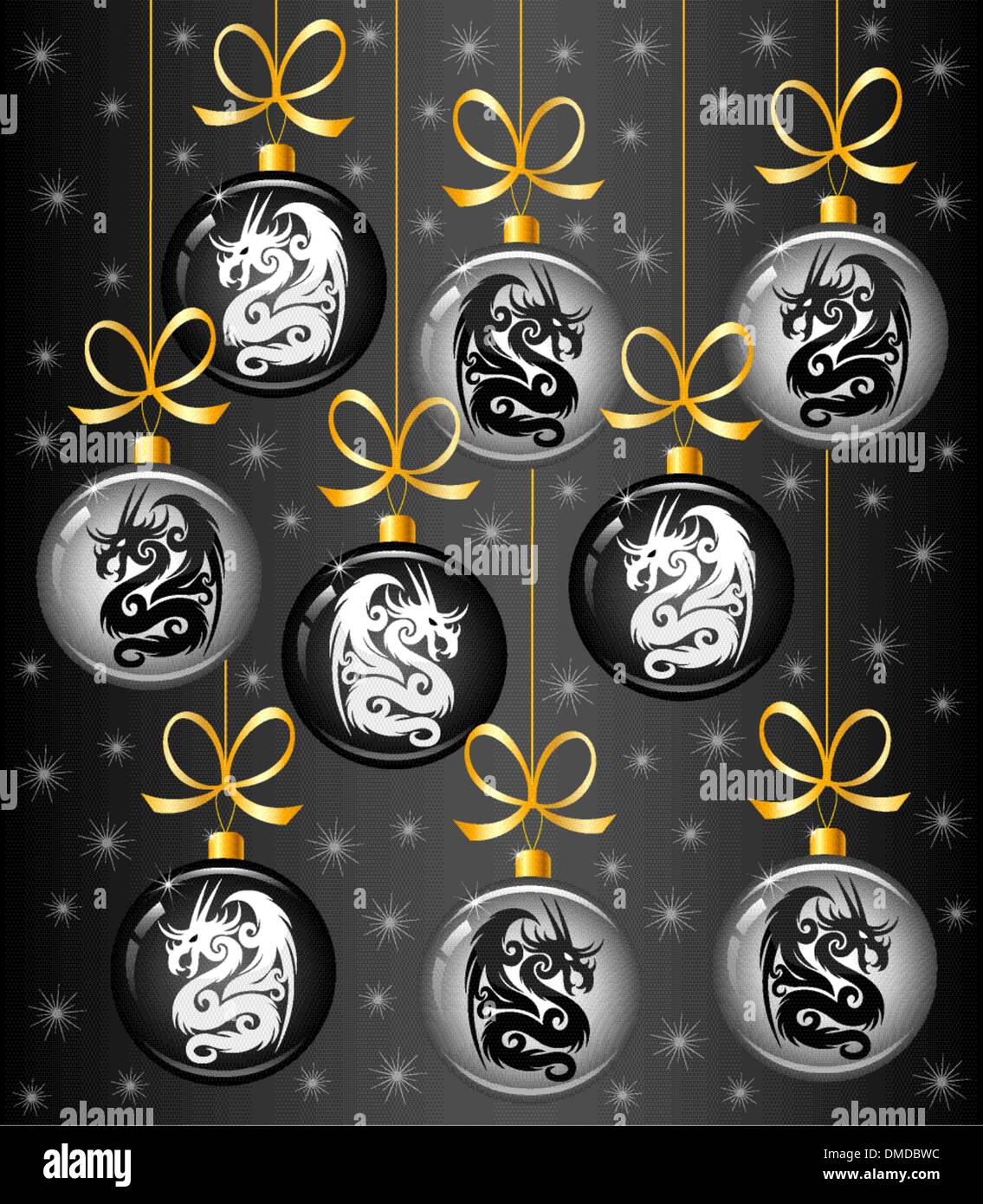 Dragon bow Stock Vector Images - Alamy