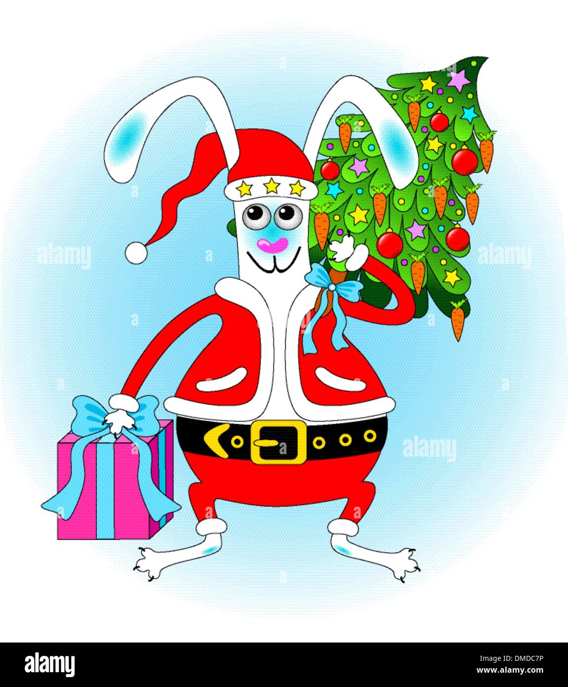 Hat santa claus yellow Stock Vector Images - Alamy